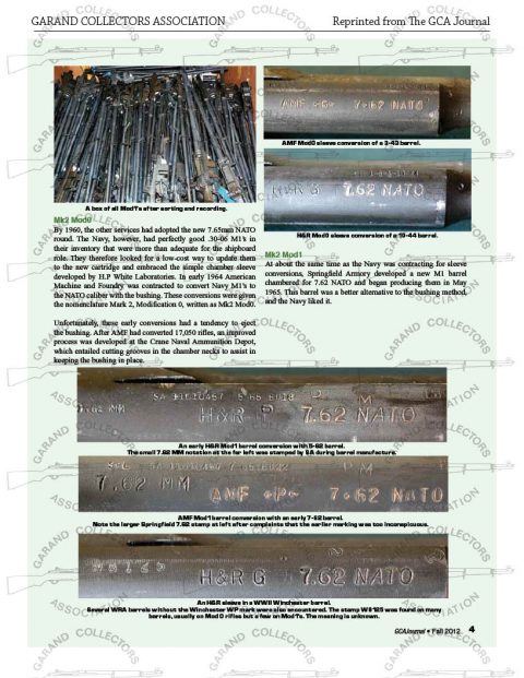 Navy 7.62mm Rifles at CMP Fall 2012 | Garand Collectors Association