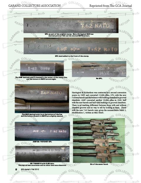 Navy 7.62mm Rifles at CMP Fall 2012 | Garand Collectors Association